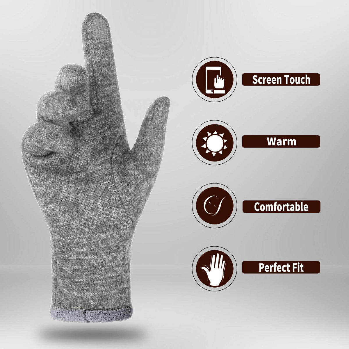 Touchscreen Gloves For Women - Achiou